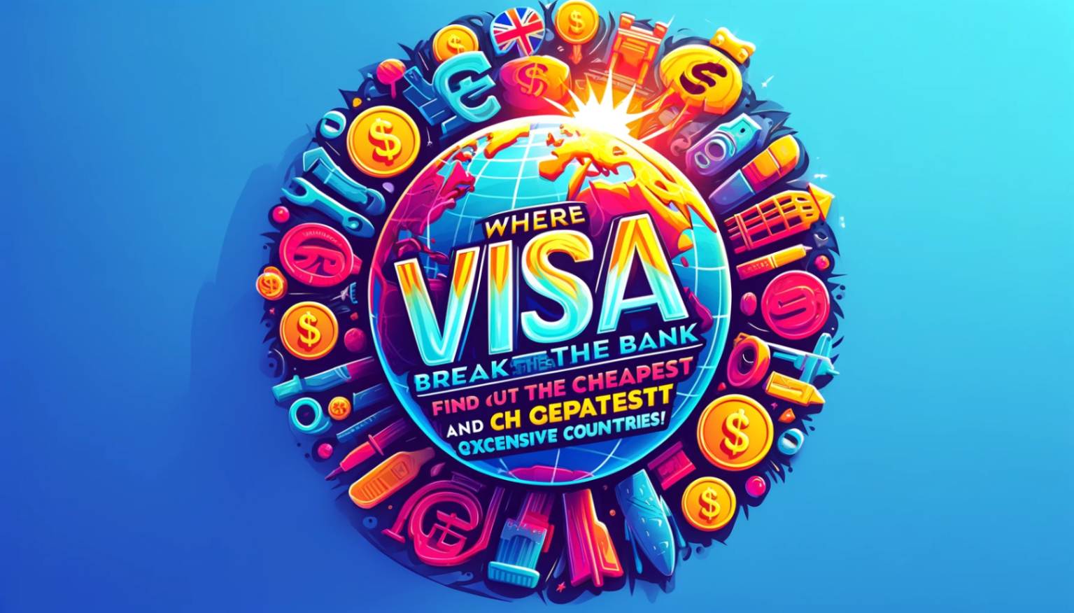 Visa Fees Exposed: Cheapest vs. Most Expensive Countries!